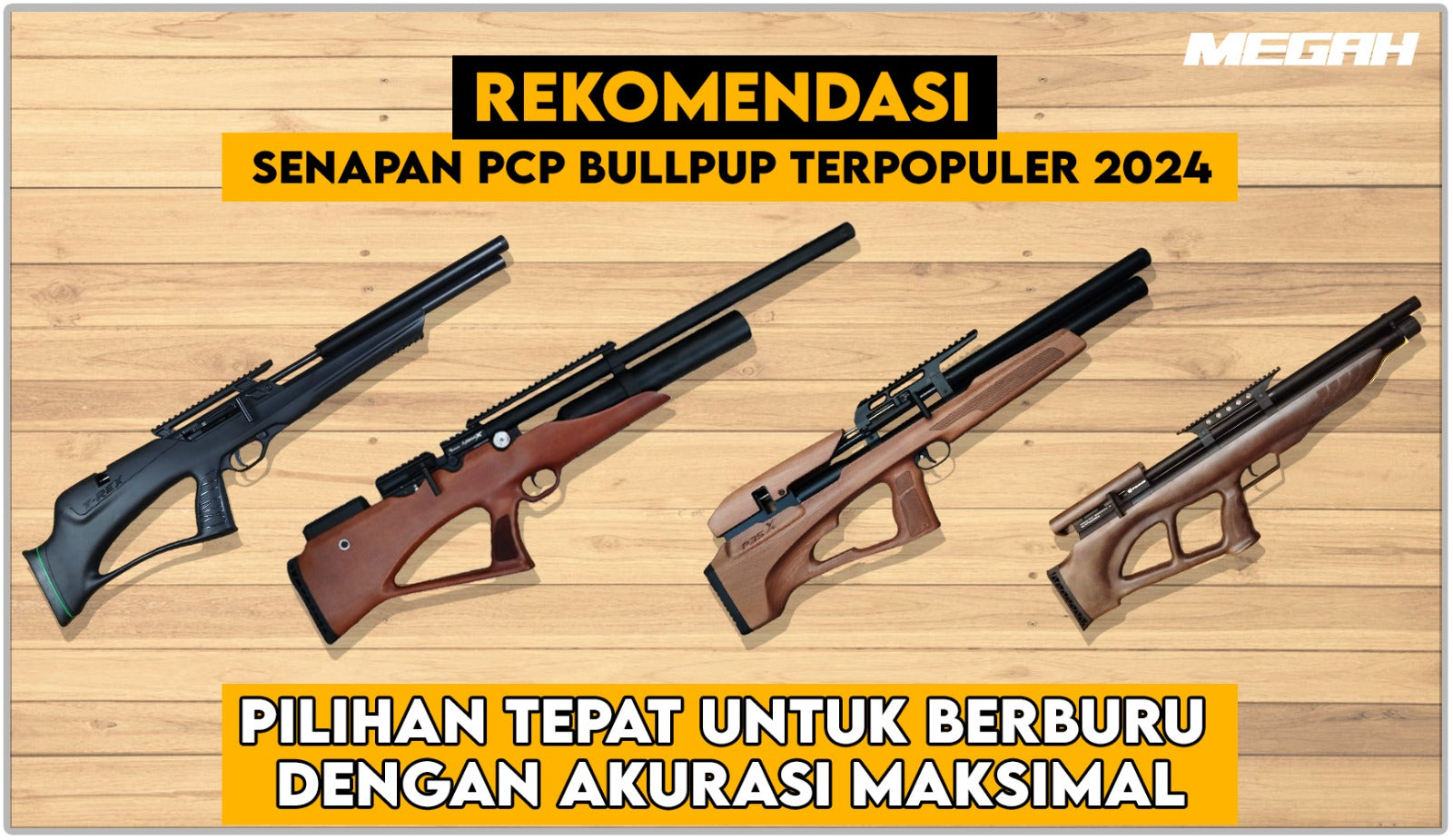 REKOMENDASI SENAPAN PCP BULLPUP TERPOPULER 2024: PILIHAN TEPAT UNTUK B ...