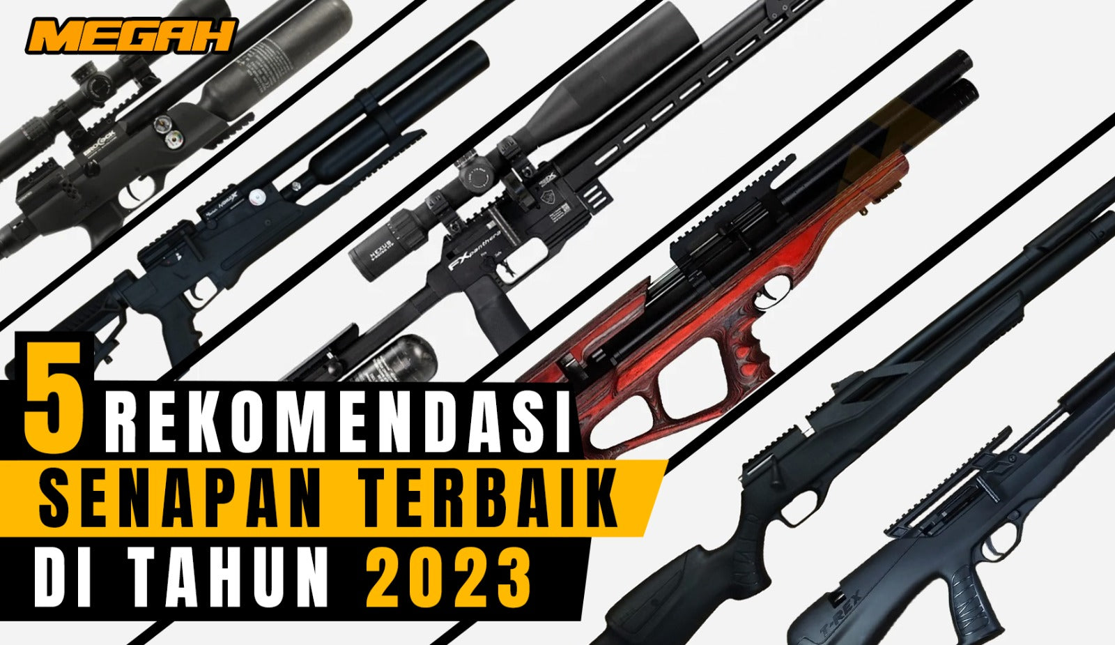 5 REKOMENDASI SENAPAN TERBAIK DI TAHUN 2023 – Megah Sport