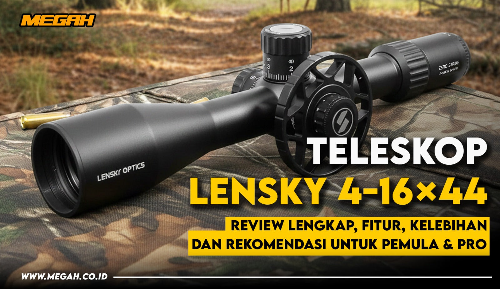 Teleskop Lensky 4-16×44: Review Lengkap, Fitur, Kelebihan, dan Harga T ...