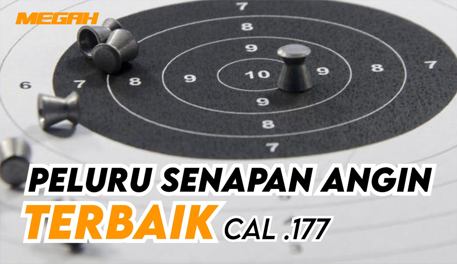 Peluru Senapan Angin Terbaik untuk Kaliber 4,5 (.177) – Megah Sport