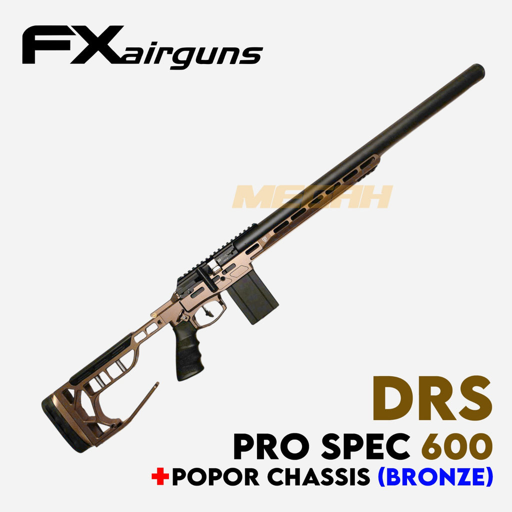 SENAPAN ANGIN FX DRS PRO "SPEC" + SABER TACTICAL CHASSIS 600MM – Megah ...