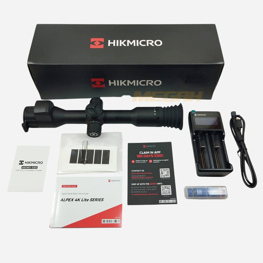 NIGHT VISION HIKMICRO ALPEX 4K LITE – Megah Sport